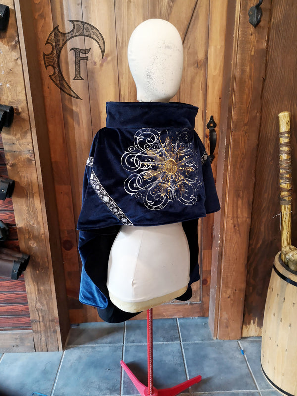 Sun Glory Embroidered Cloak – Feral-Workshop