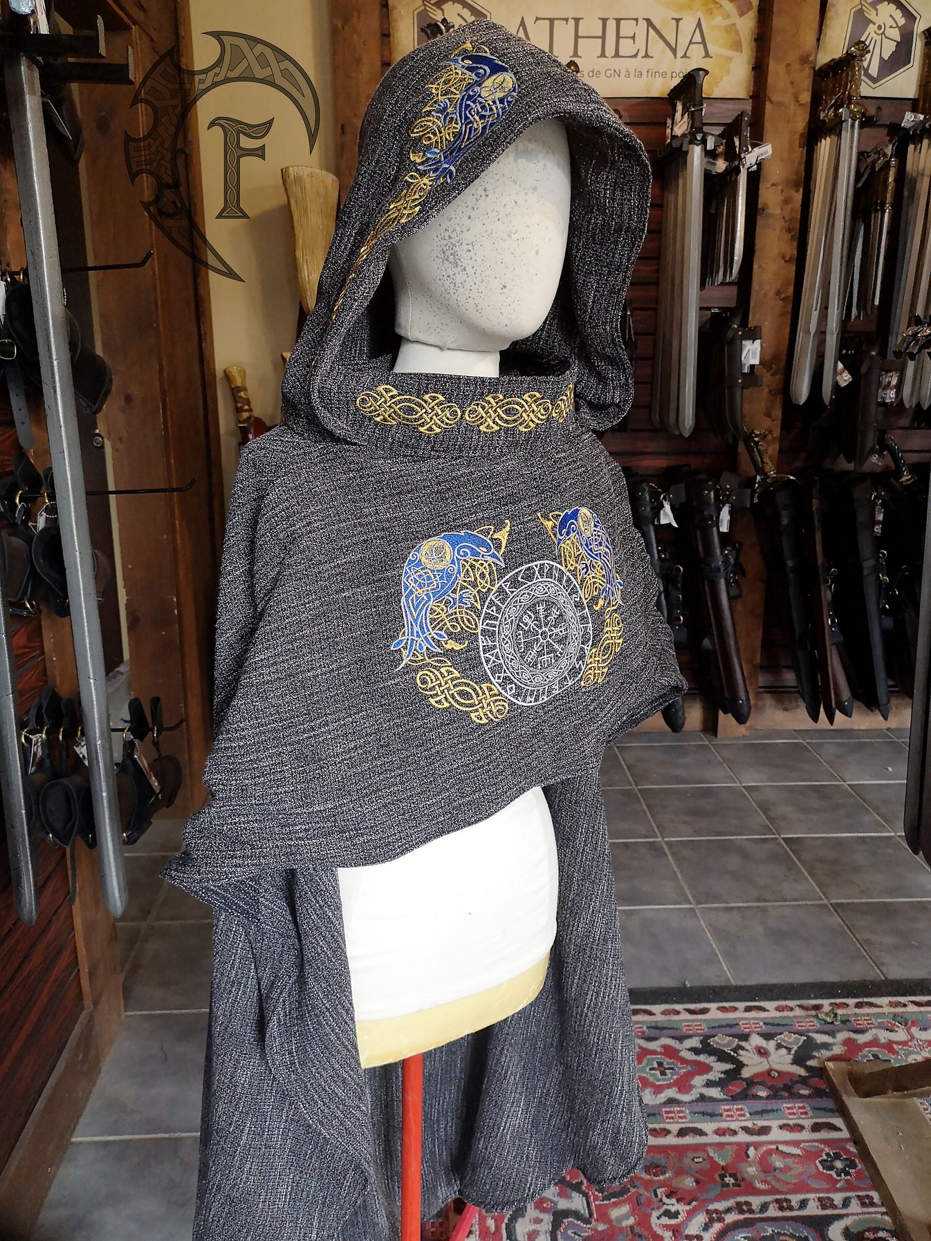 All Father Embroidered Cloak – Feral-Workshop